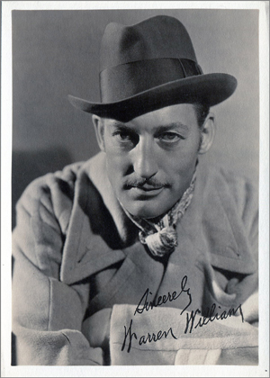 Warren William—On The Air – Leonard Maltin's Movie Crazy